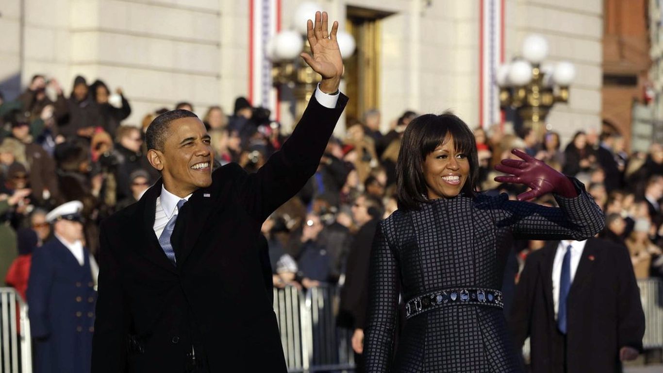 What Michelle and Barack said in paid $peaking debuts