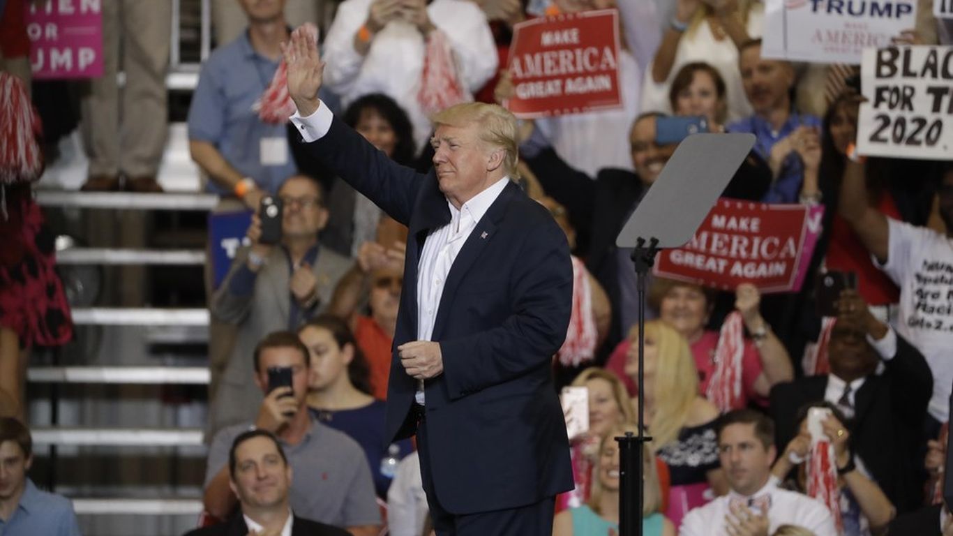 'Raging Bull' Trump shifts back into 2016 campaign mode