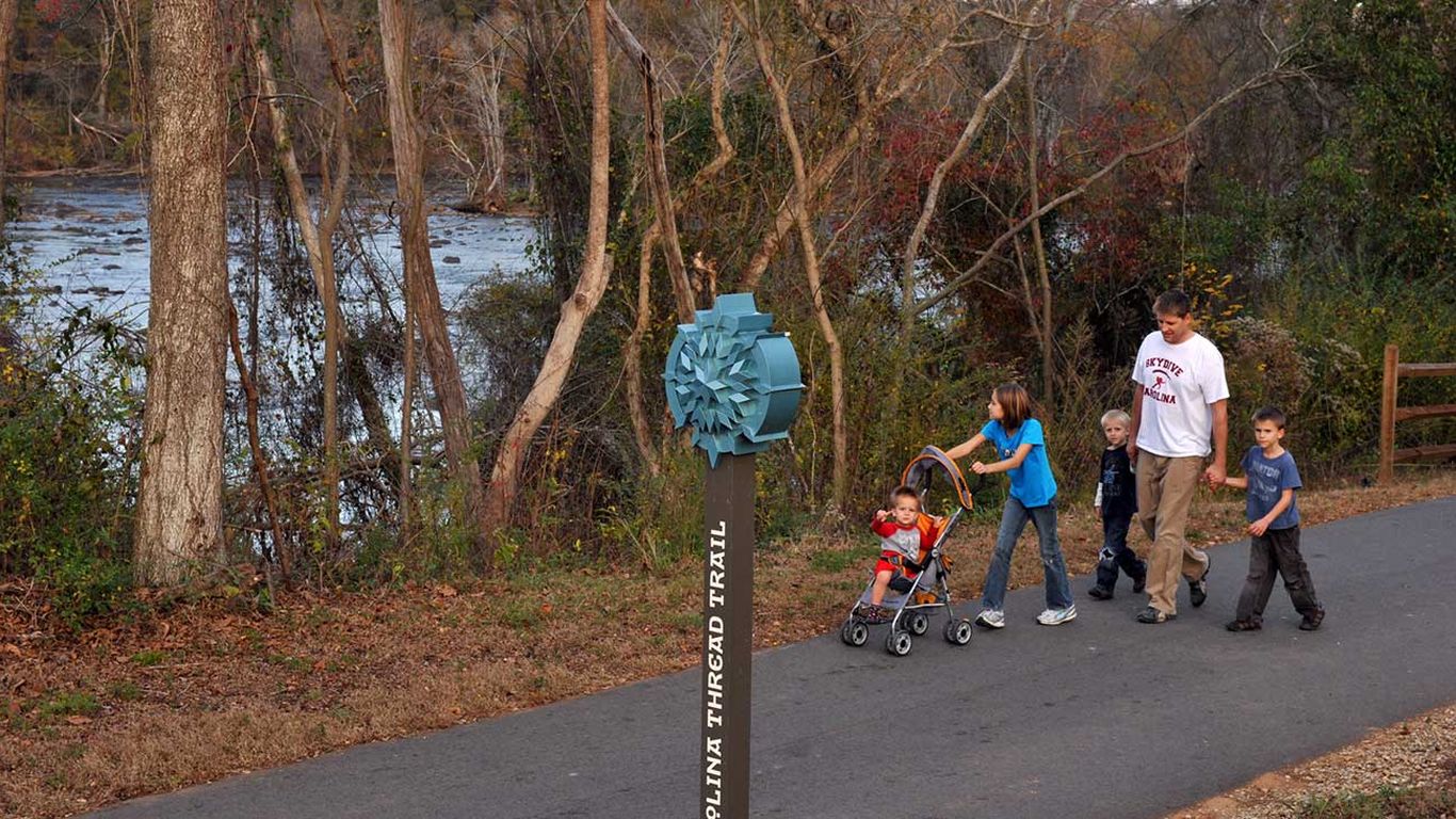 The Carolina Thread Trail is on the cusp of being a regional attraction ...