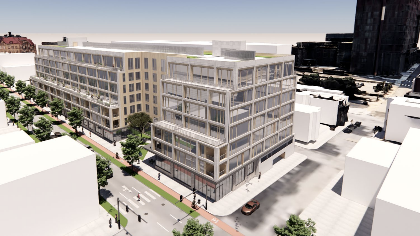 New development would bring housing, retail and green space to ...