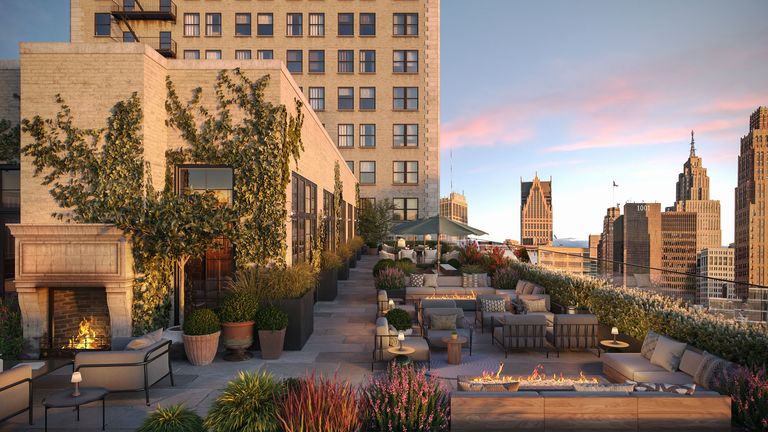 Book Tower's new rooftop bar, Kamper's, opening next month in Detroit ...