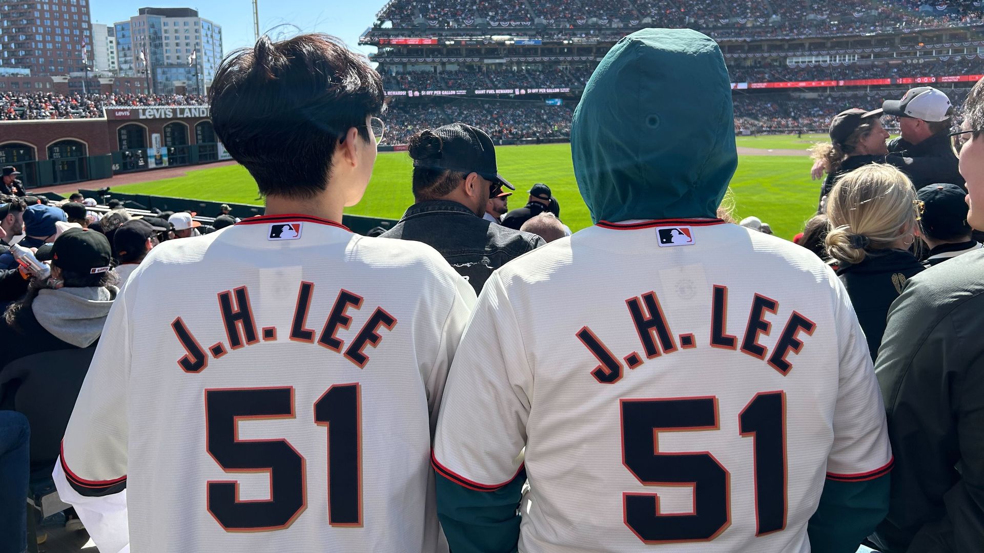 Photo to go: Giants' home opener - Axios San Francisco