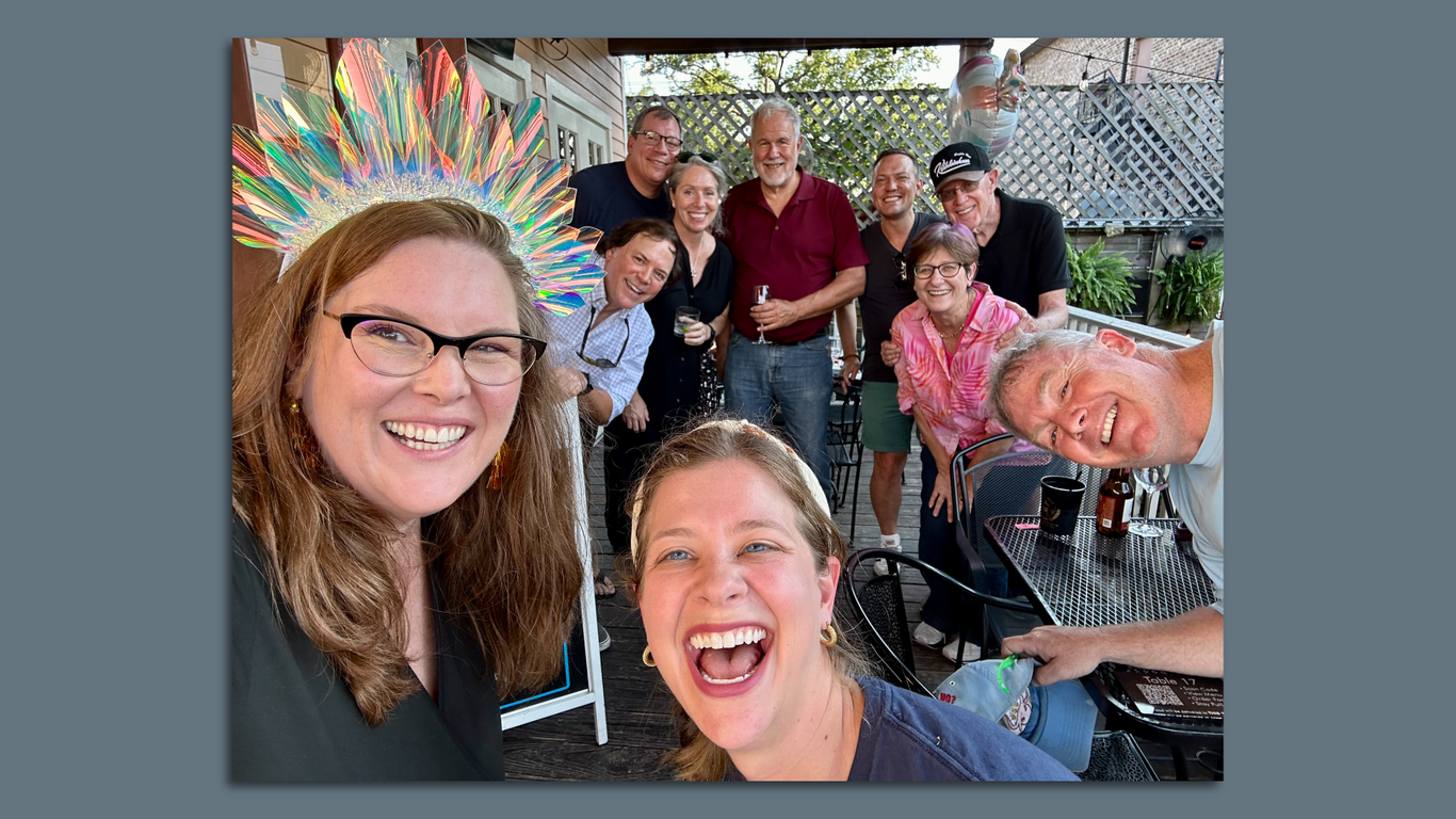 Photo to go: Partying with you! - Axios New Orleans