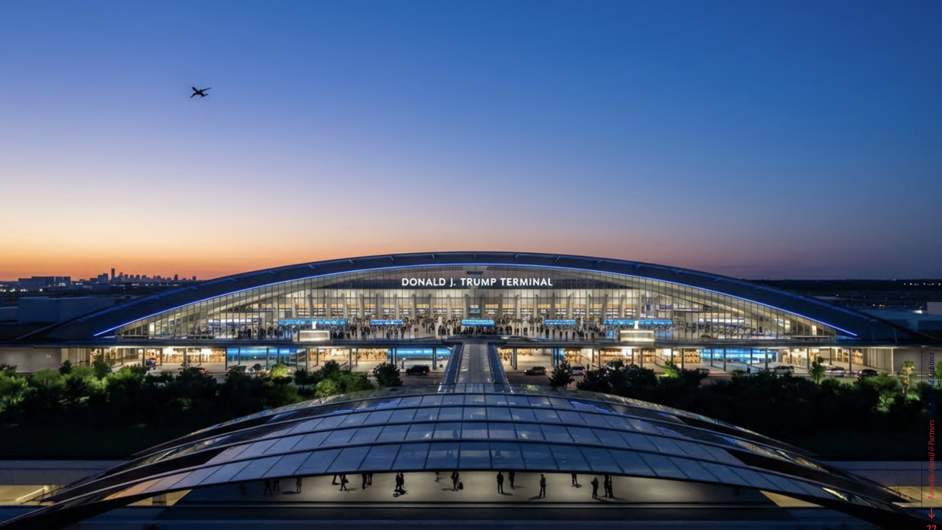 A "Donald J. Trump Terminal" at Dulles Airport, and other design ...