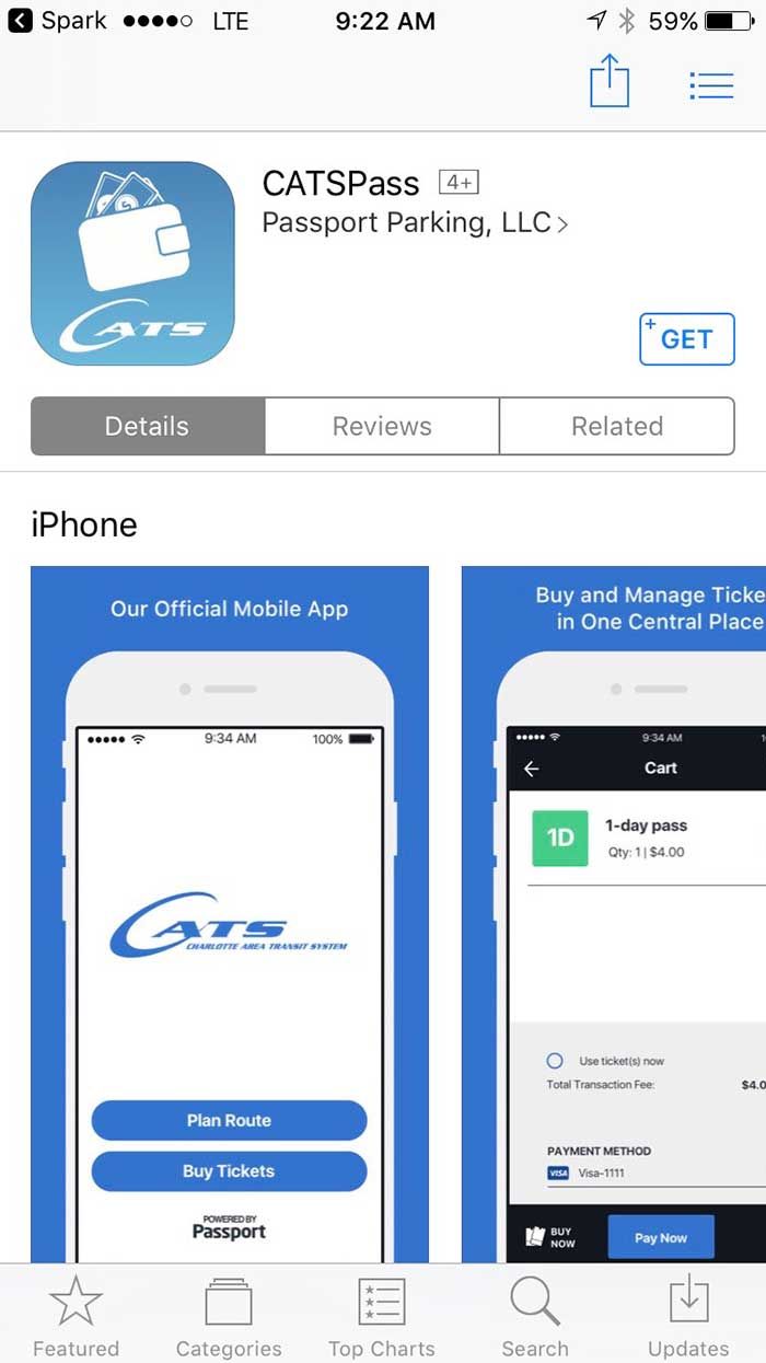 Mobile ticketing for the light rail is finally here - Axios Charlotte