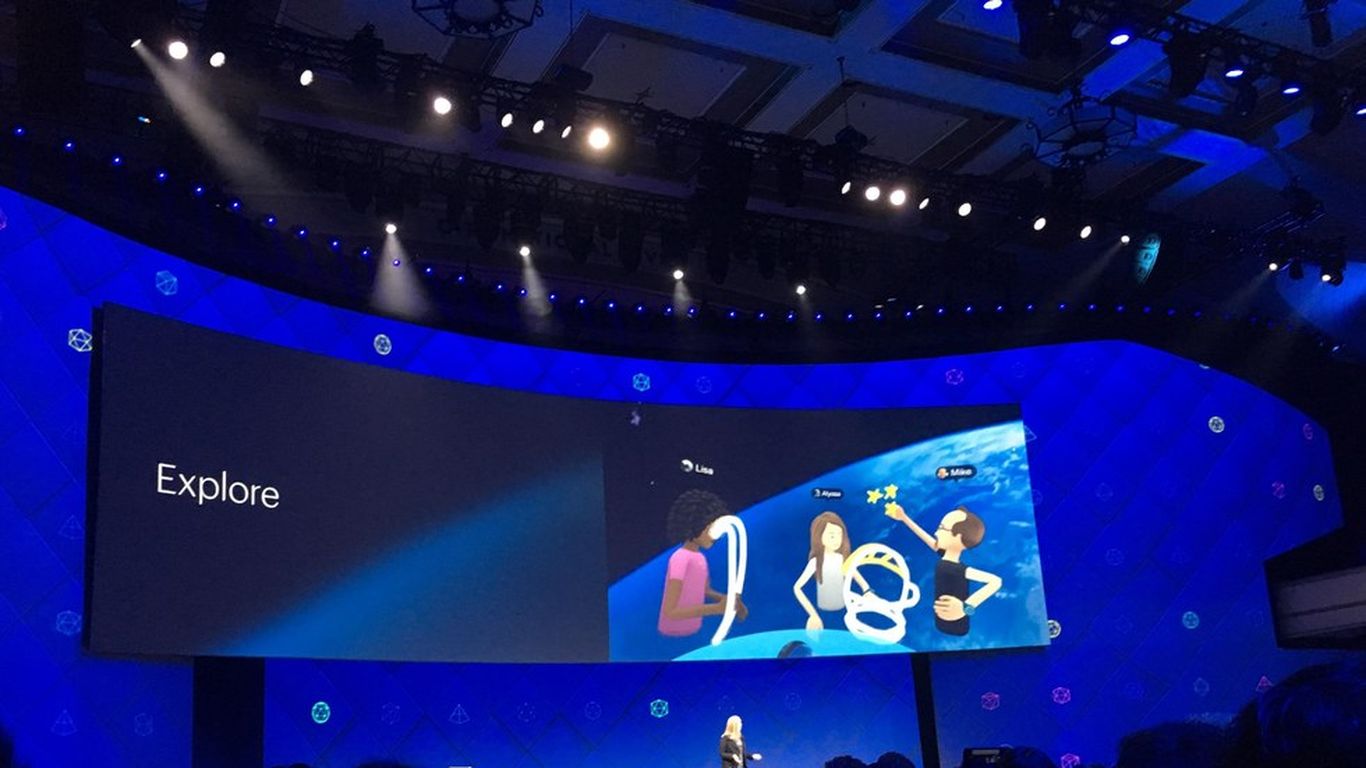 Facebook brings hanging out to virtual reality with Spaces