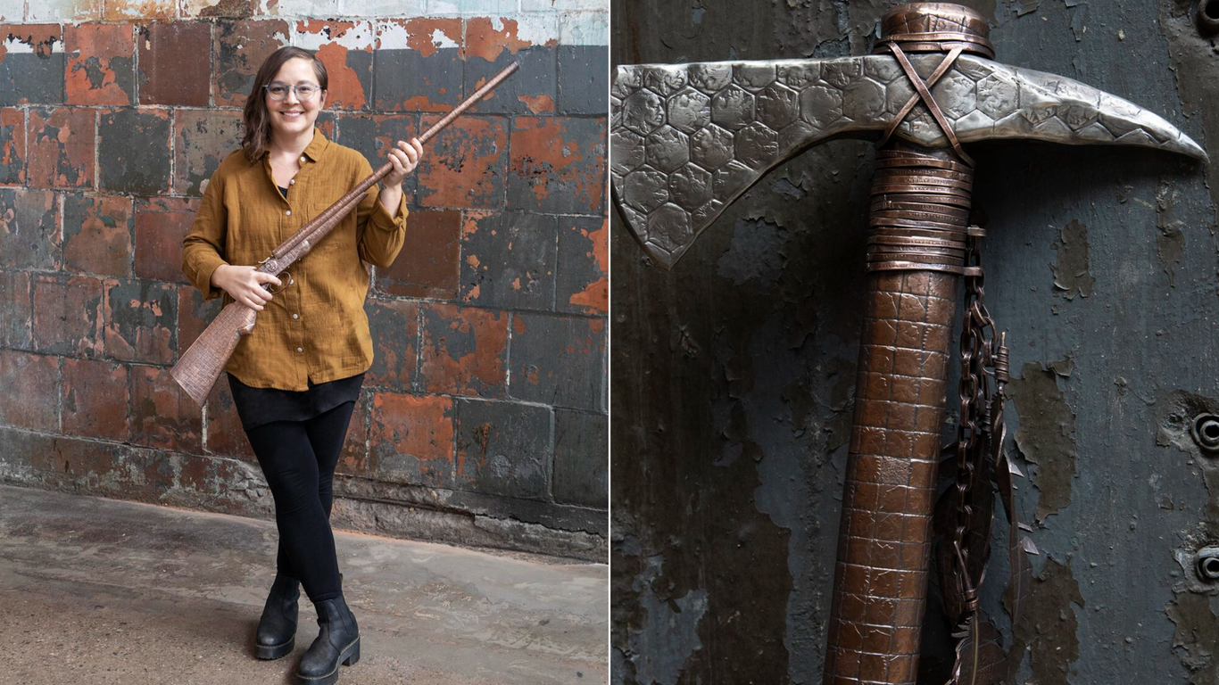 Philadelphia artist Stacey Lee Webber's 2 cents sells for big bucks ...