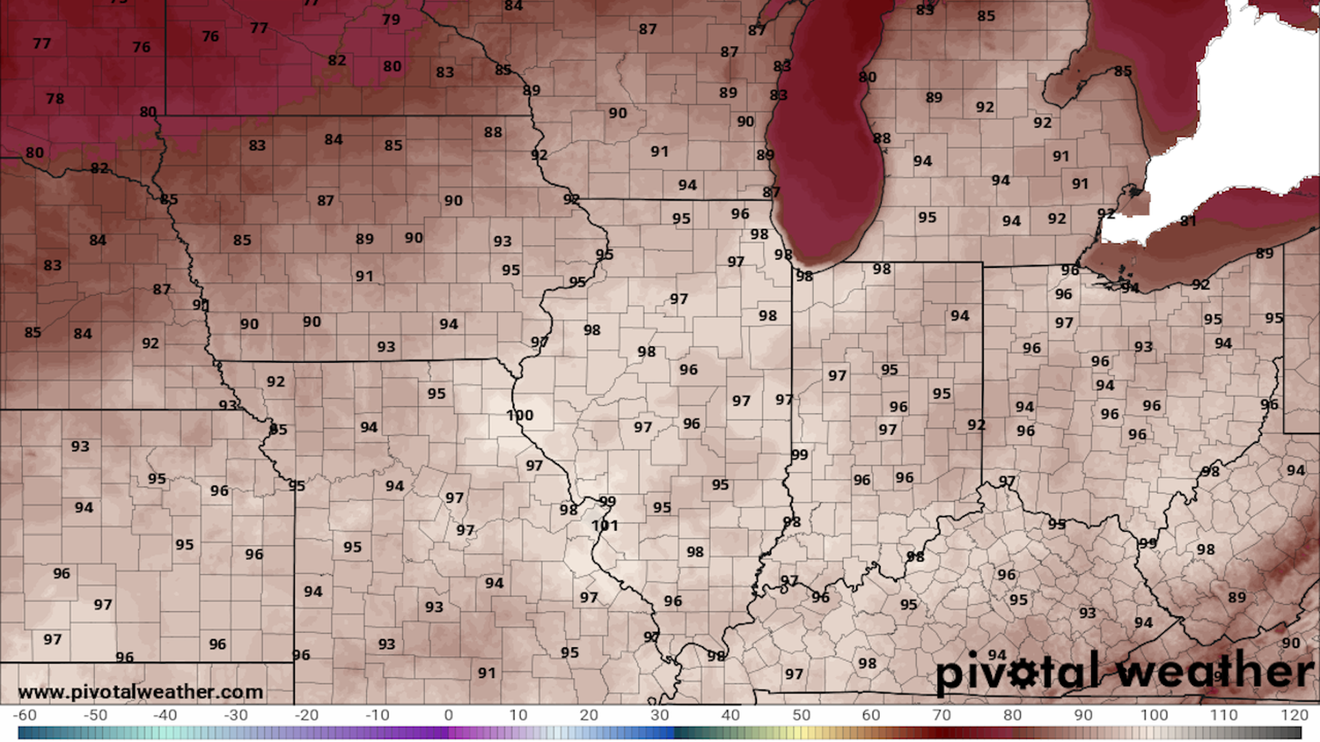 "Record" heat wave takes aim from Chicago to Washington, D.C.