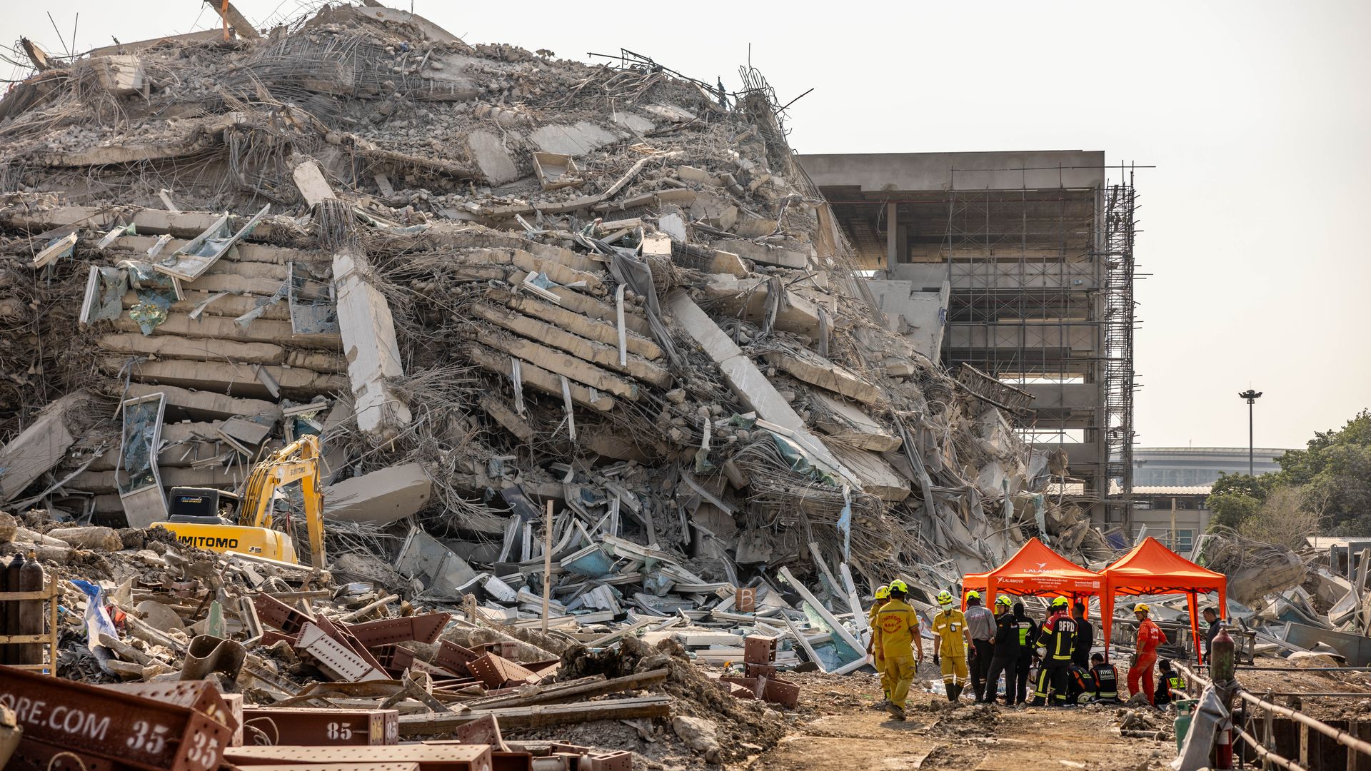 Myanmar and Thailand earthquake: in photos