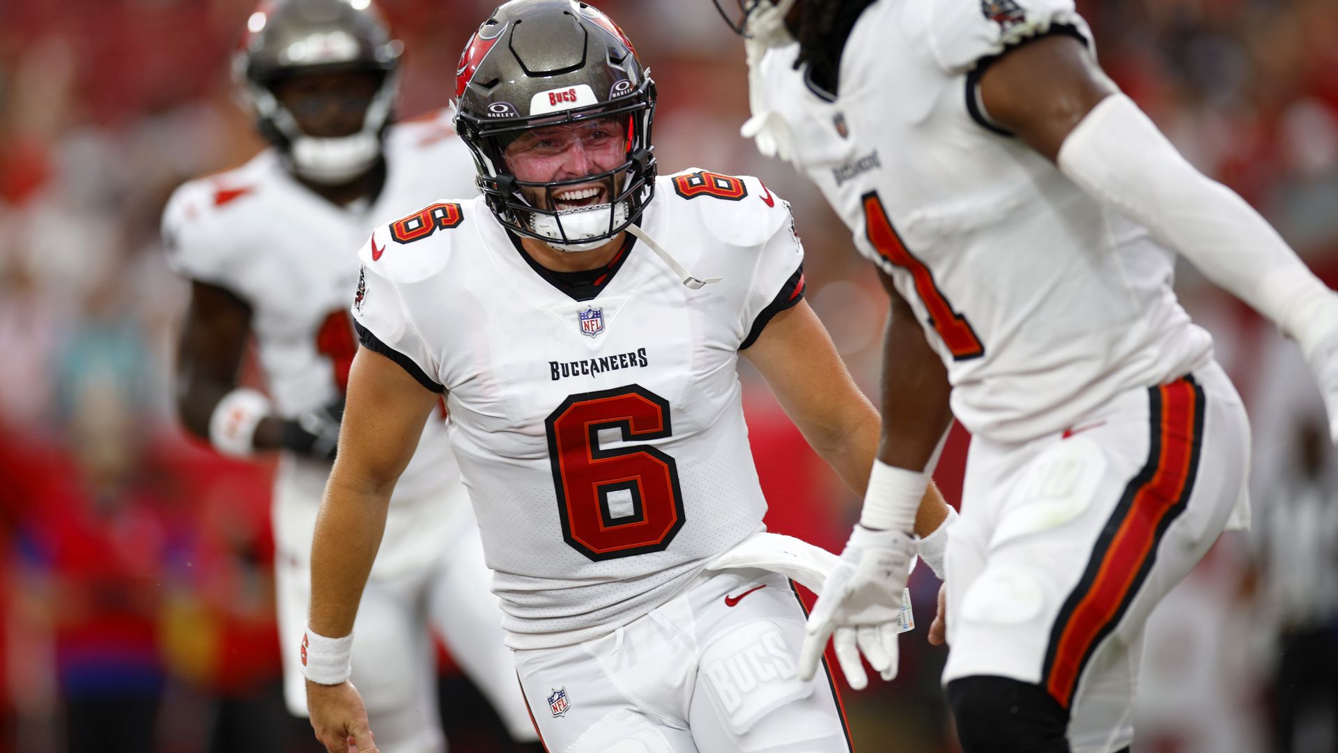 Buccaneers seek NFL playoff run with bet on Baker Mayfield - Axios Tampa Bay