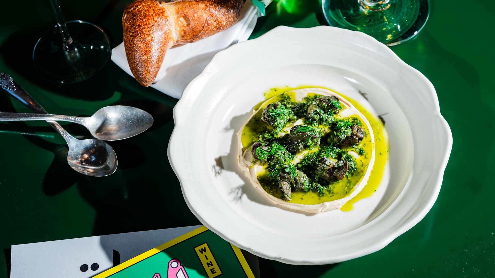 Albi chef Michael Rafidi opens bistro, cocktail bar La' Shukran in DC ...