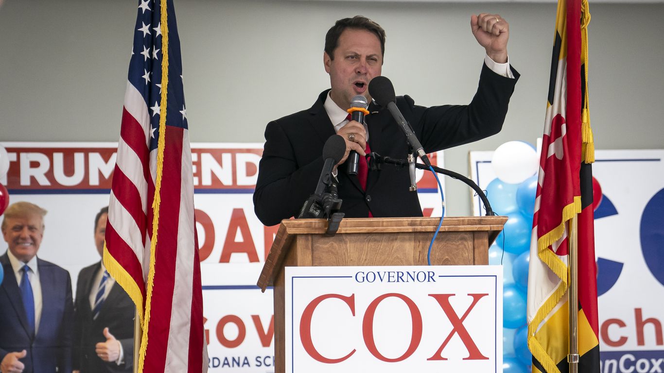 Trump-backed Dan Cox wins Maryland GOP governor primary