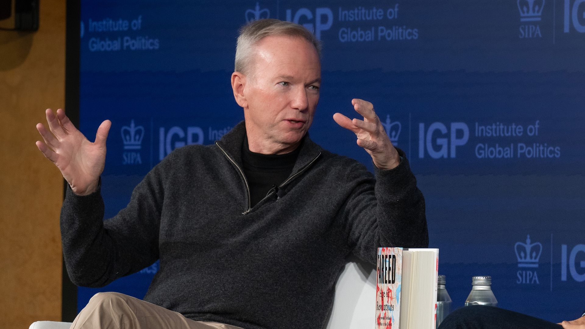 Computers could soon make their own decisions, former Google CEO says