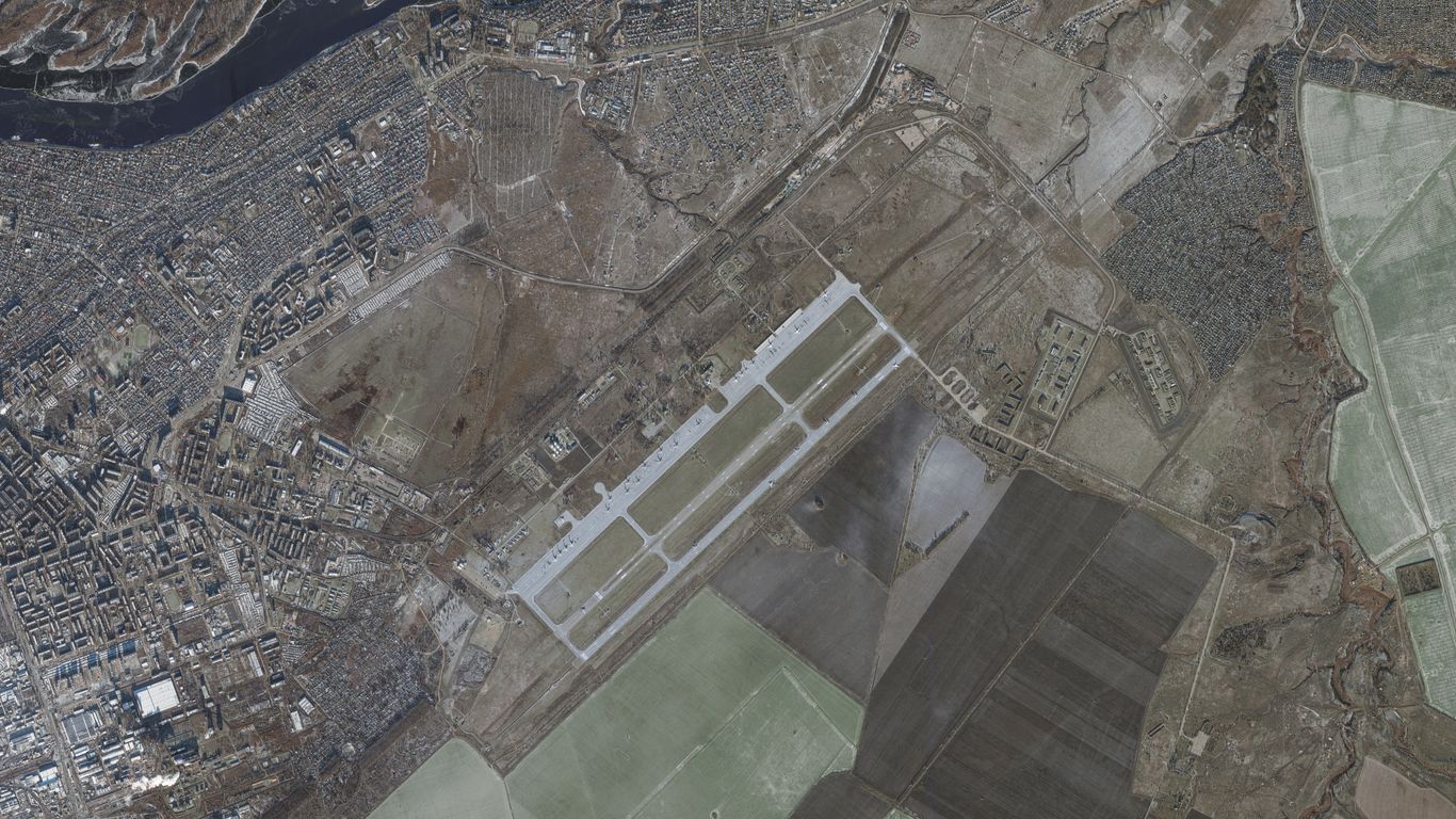 Russia Says It Downed Ukrainian Drone Near Airbase