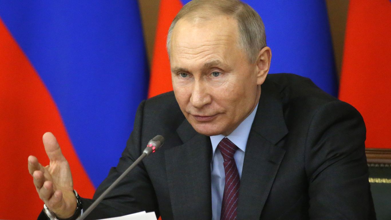 At Davos, Putin points to U.S. to warn Big Tech is driving social divisions