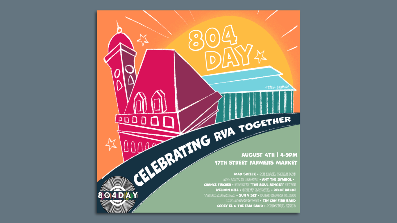 Richmond's 804 Day becomes official - Axios Richmond