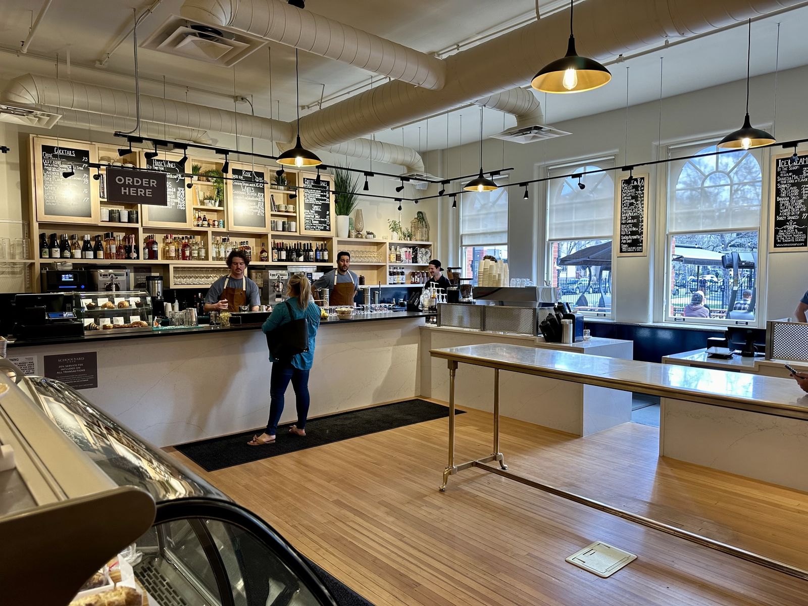 Schoolyard Beer Garden opens in Denver's historic Evans School - Axios ...