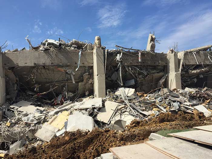 Is it safe to breathe by the Observer demolition site? - Axios Charlotte