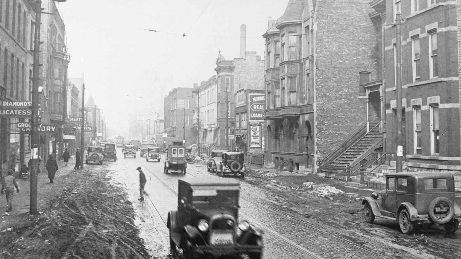 Photos of Chicago's St. Valentine's Day Massacre site, then and now ...