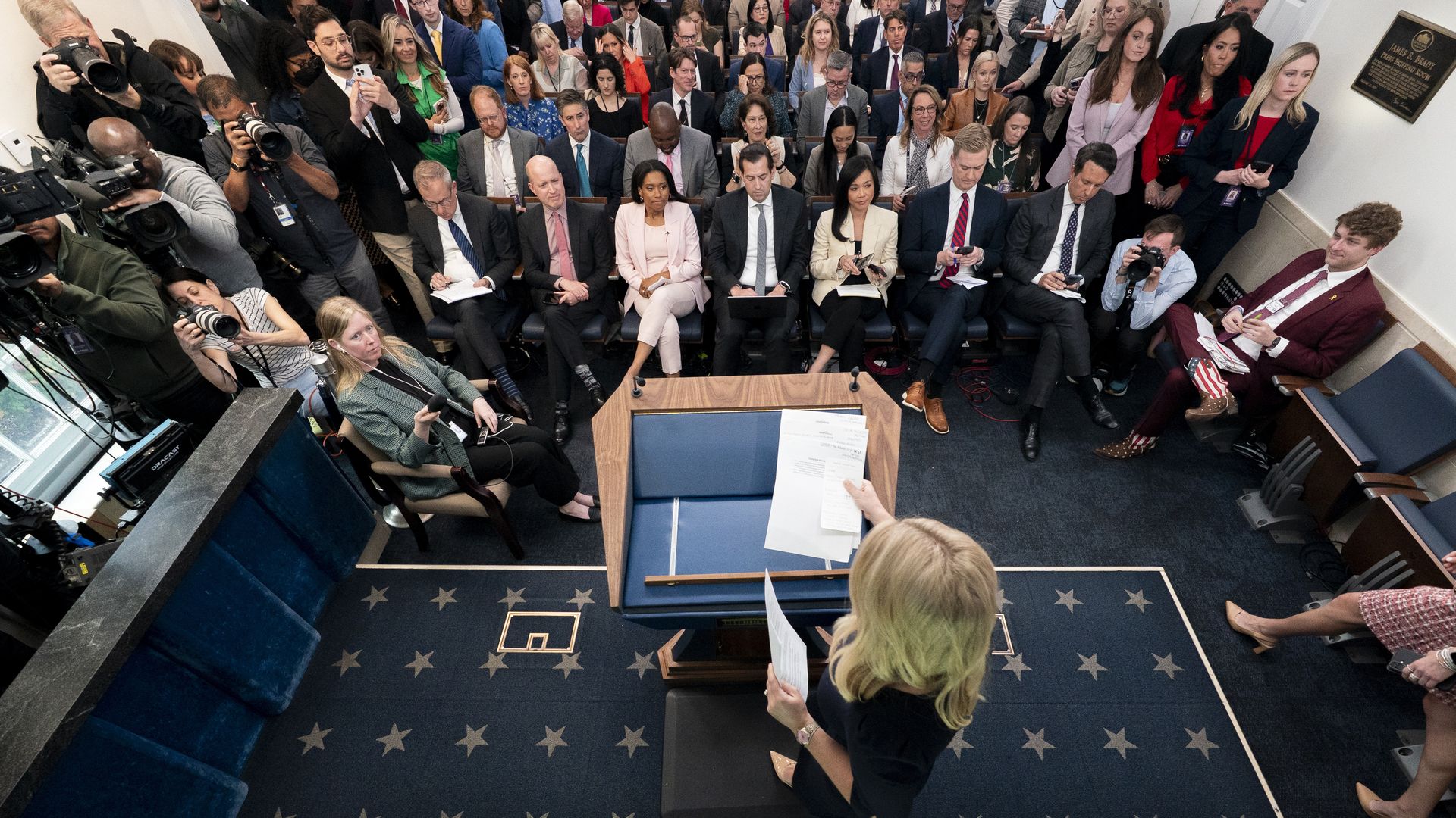 MAGA-friendly outlets reshape White House press briefings