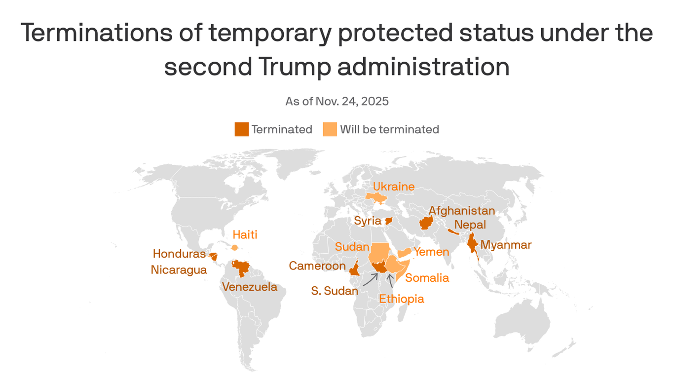 Trump has terminated Temporary Protective Status for refugees in these ...