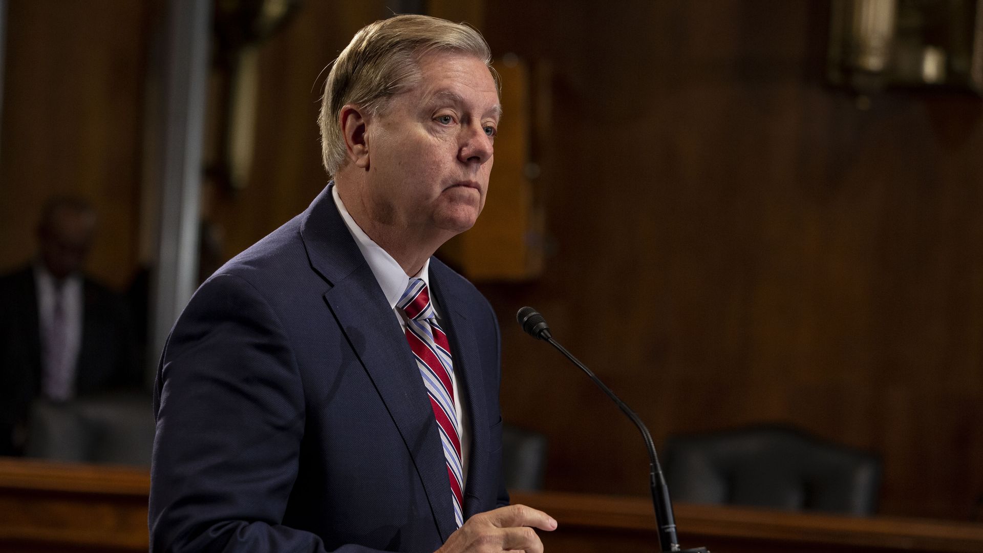 Lindsey Graham to urge Trump to base peace plan on two-state solution