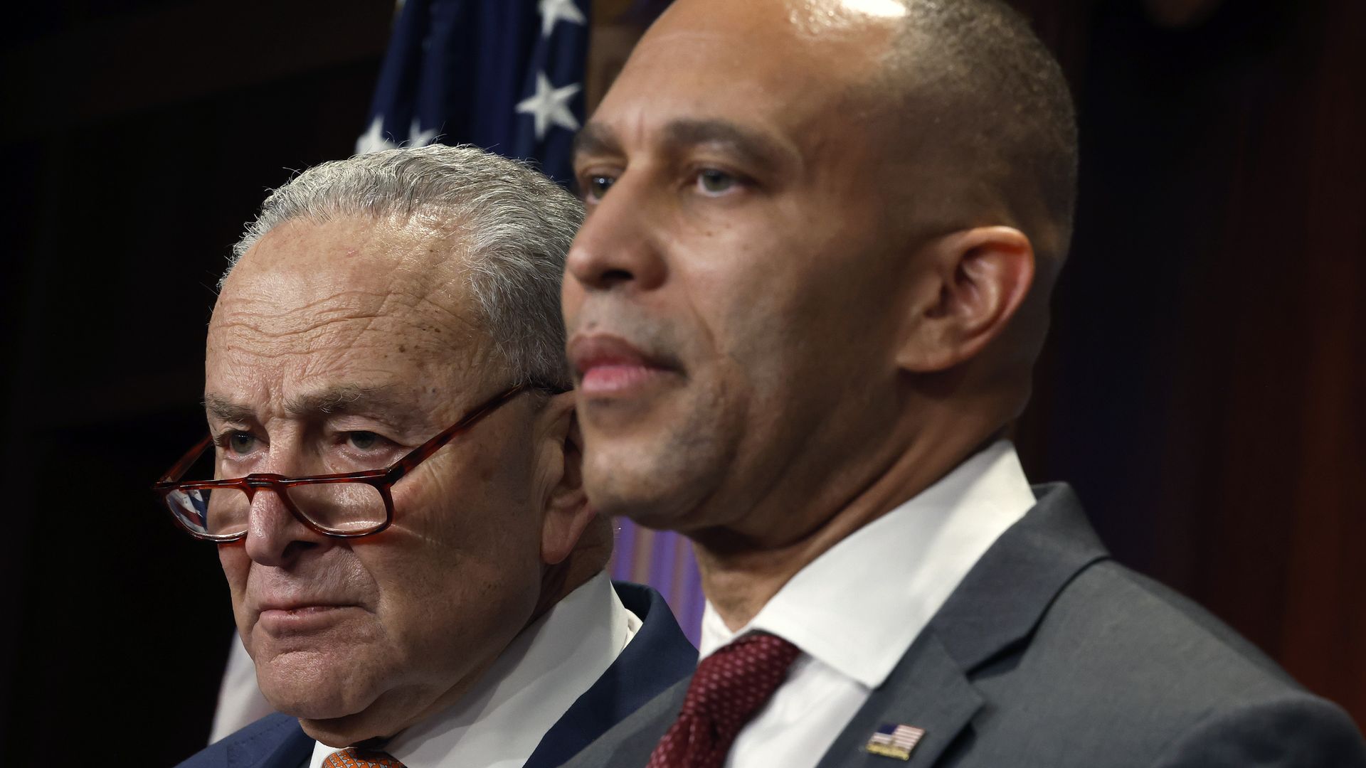 Hakeem Jeffries throws Chuck Schumer a key lifeline