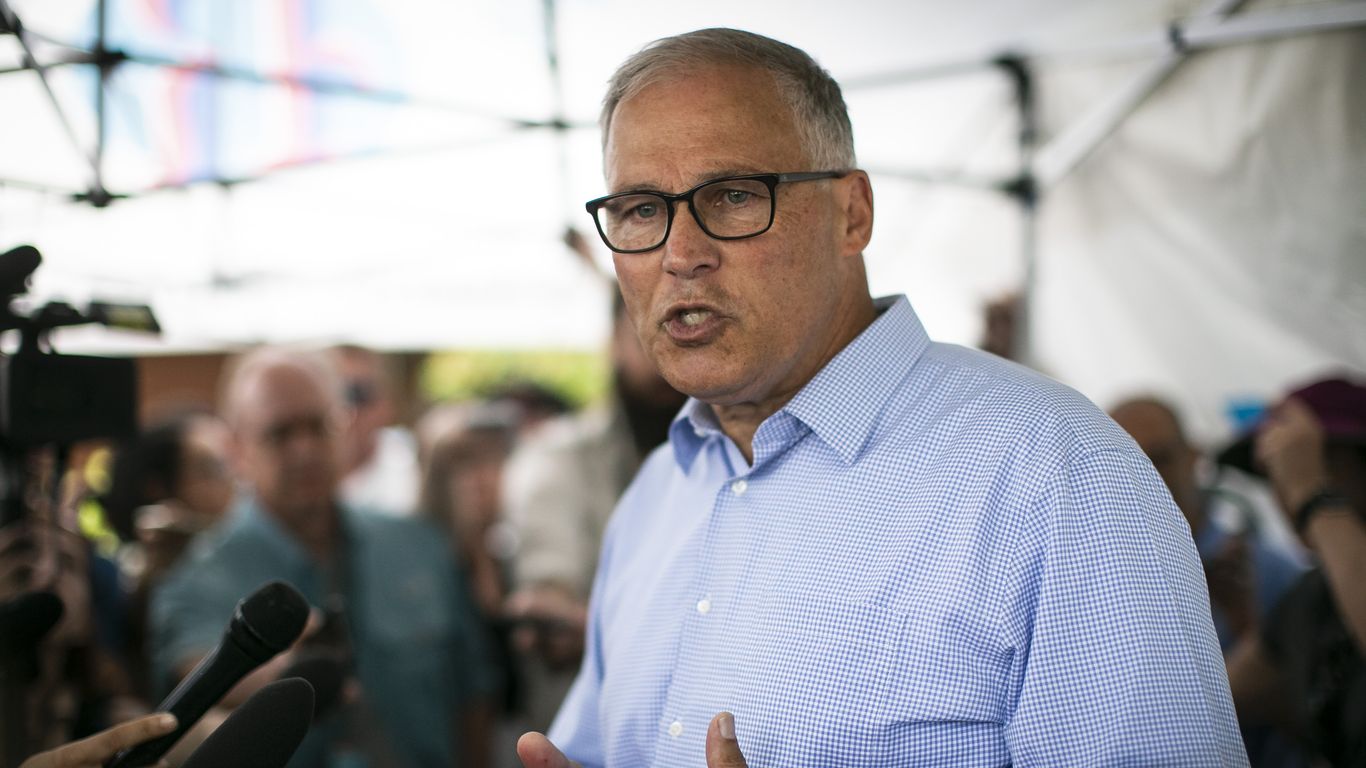 Washington governor Jay Inslee announces vaccine mandate for most state ...