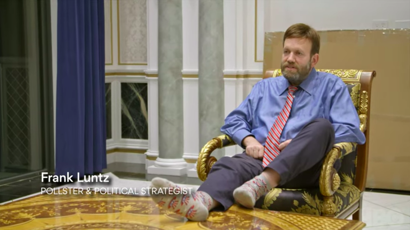 Preview: "Axios on HBO" interviews pollster Frank Luntz