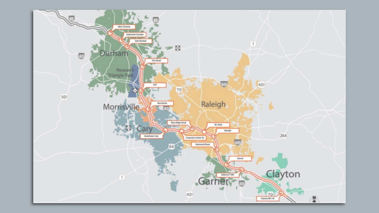 Commuter rail faces bleak funding future in the Triangle after meeting ...