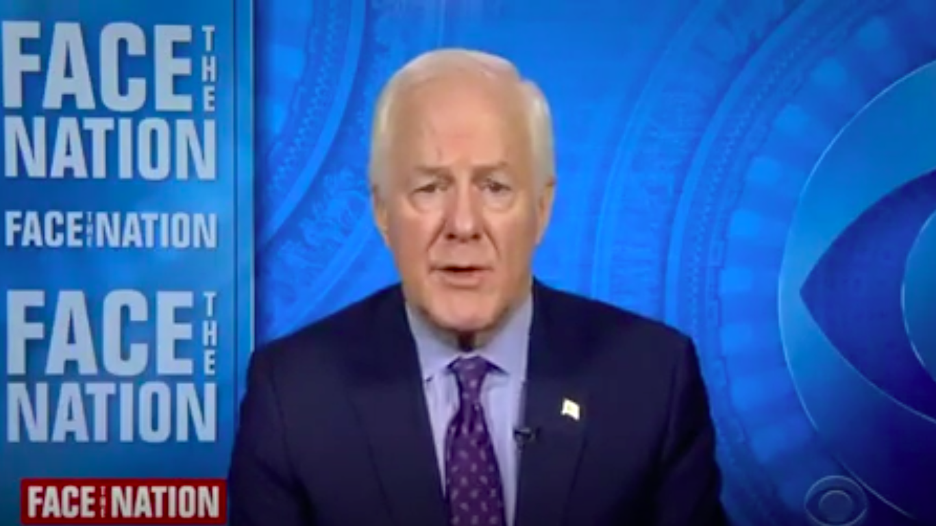 Sen. Cornyn: There have been a "series of grifters" associated with ...