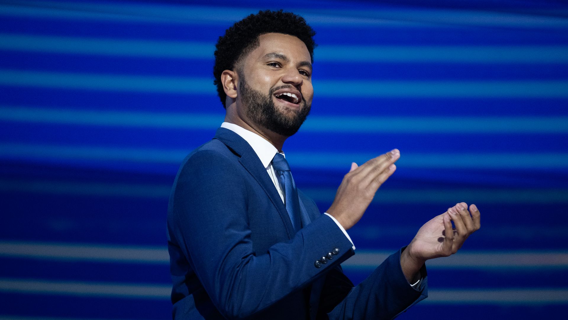 Rep. Maxwell Frost runs to be first Gen Z congressional leader