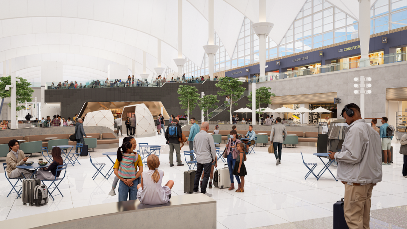 Denver airport's $2B renovation to finish early — see the stunning new ...
