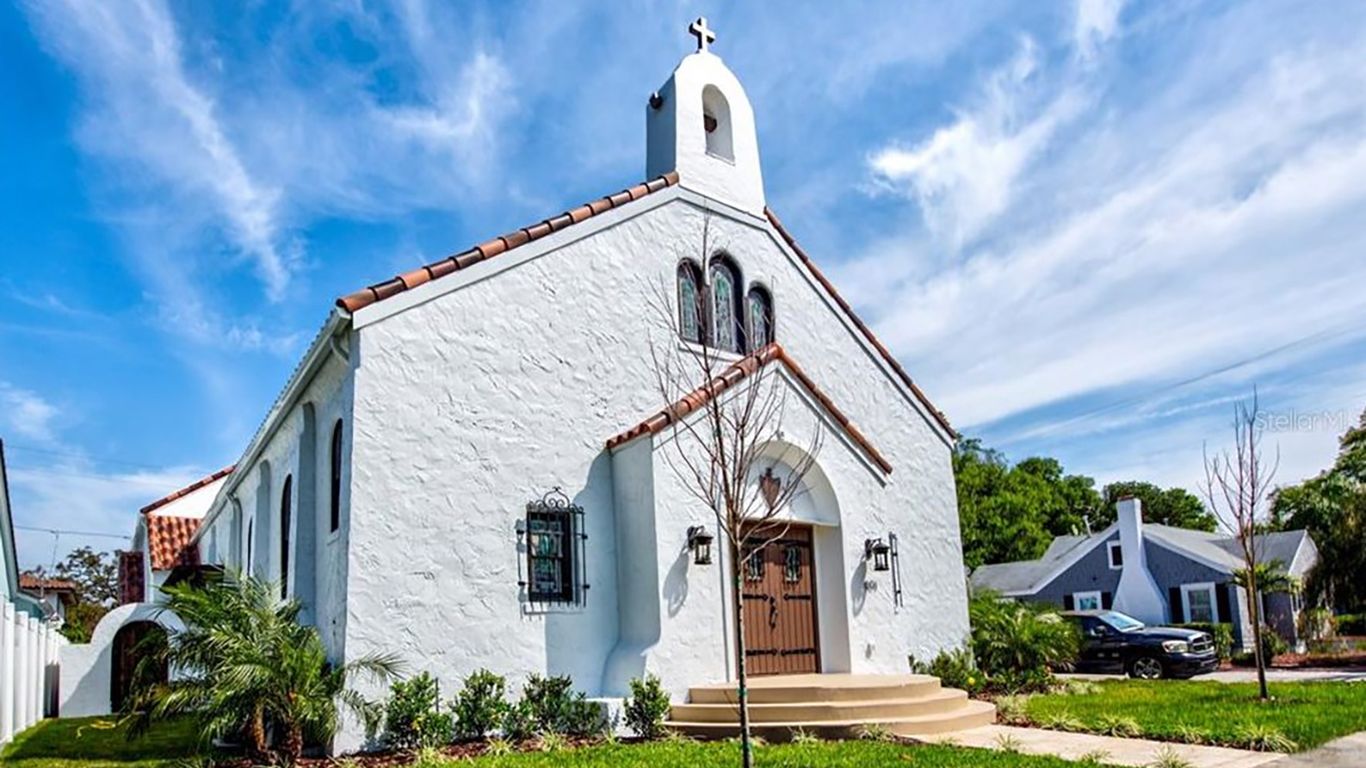 St. Petersburg church-turned-luxury-home sells for $1.3M - Axios Tampa Bay