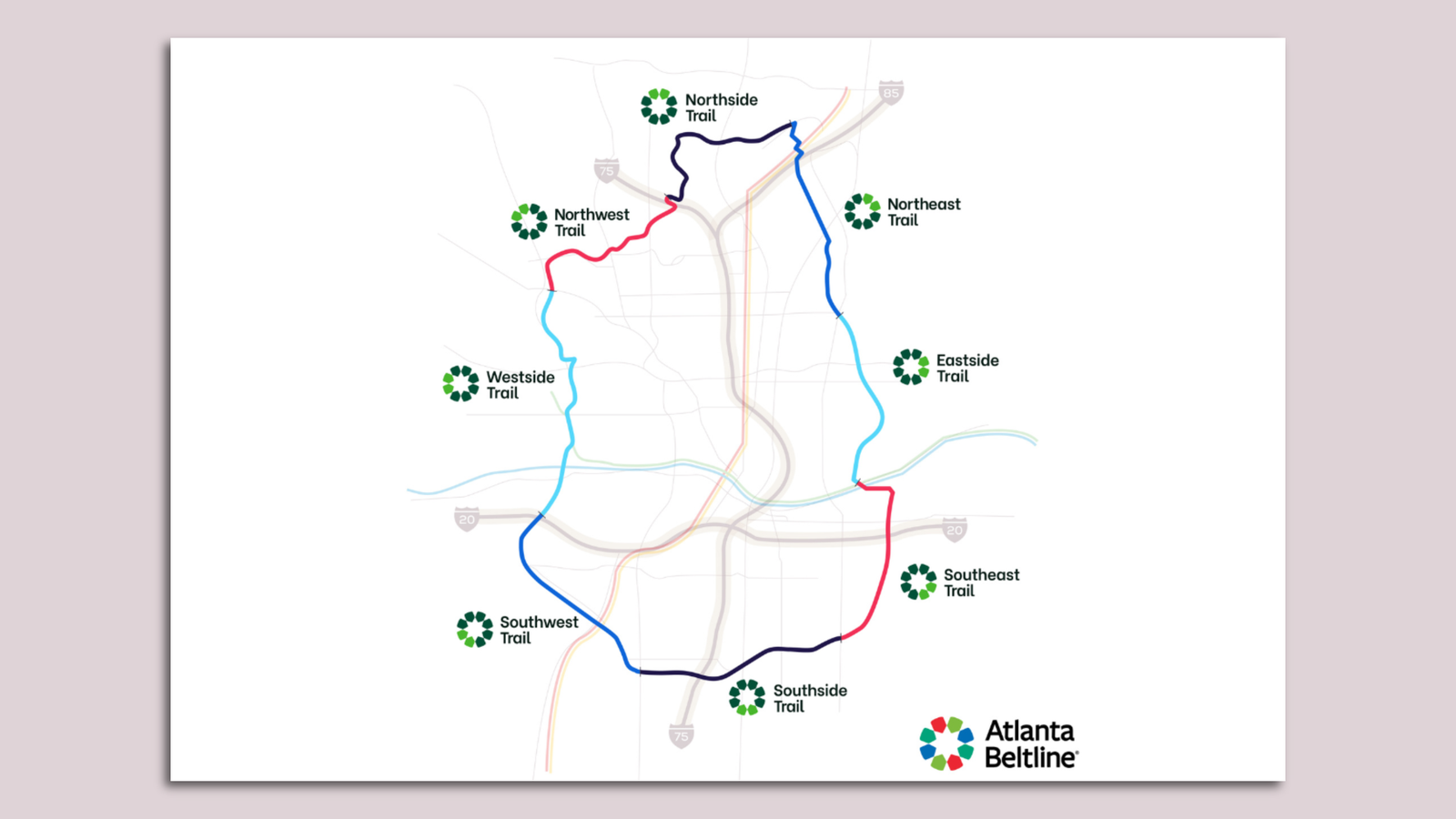 Atlanta Beltline officials formalize trail names and locations - Axios ...