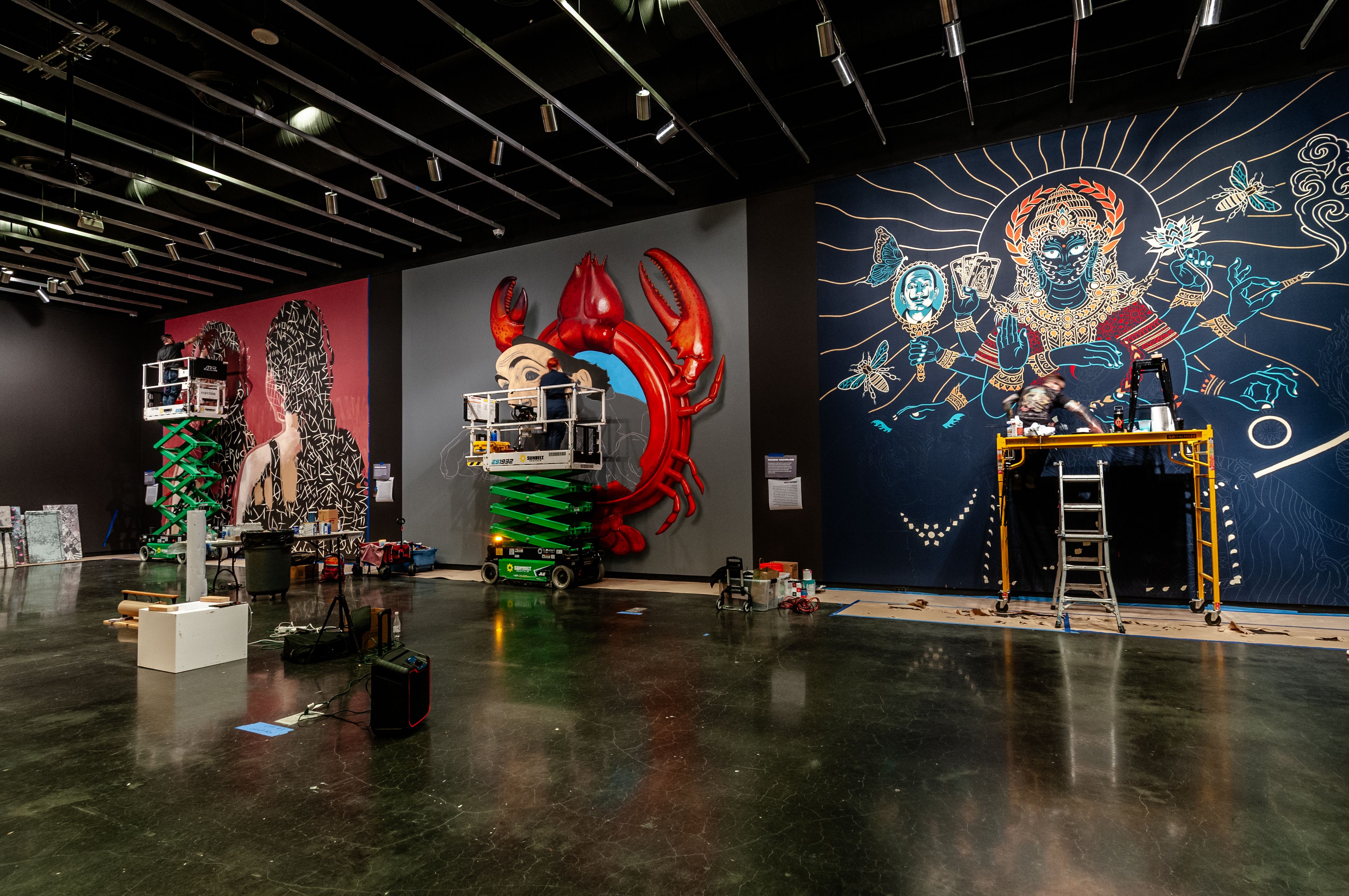 Dalí Museum unveils new murals exhibit - Axios Tampa Bay