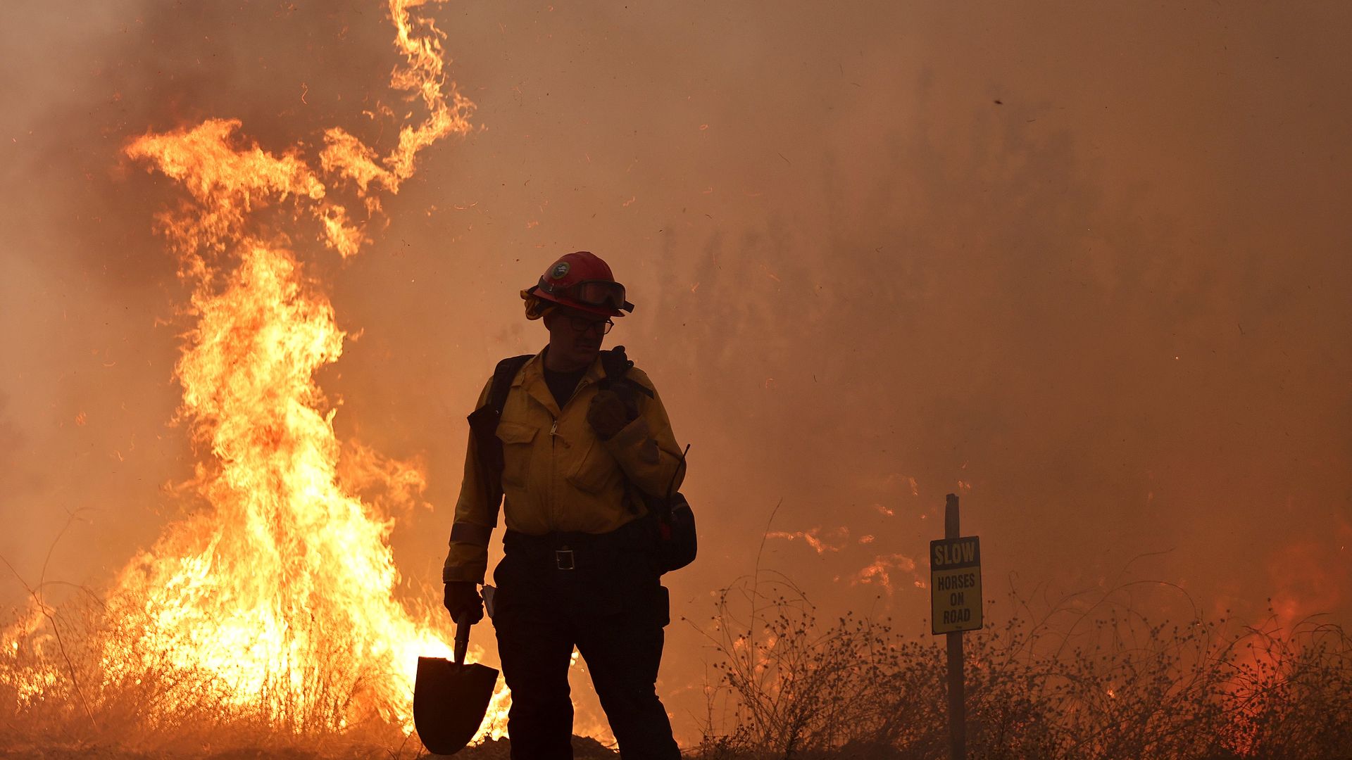Photos: California's Mountain fire burns homes prompts evacuations