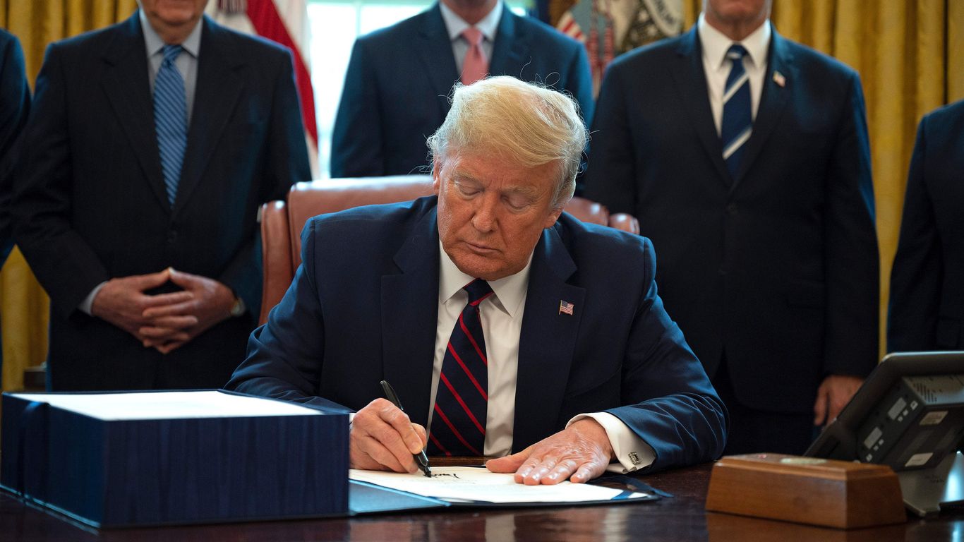 Trump signs historic $2 trillion coronavirus stimulus bill