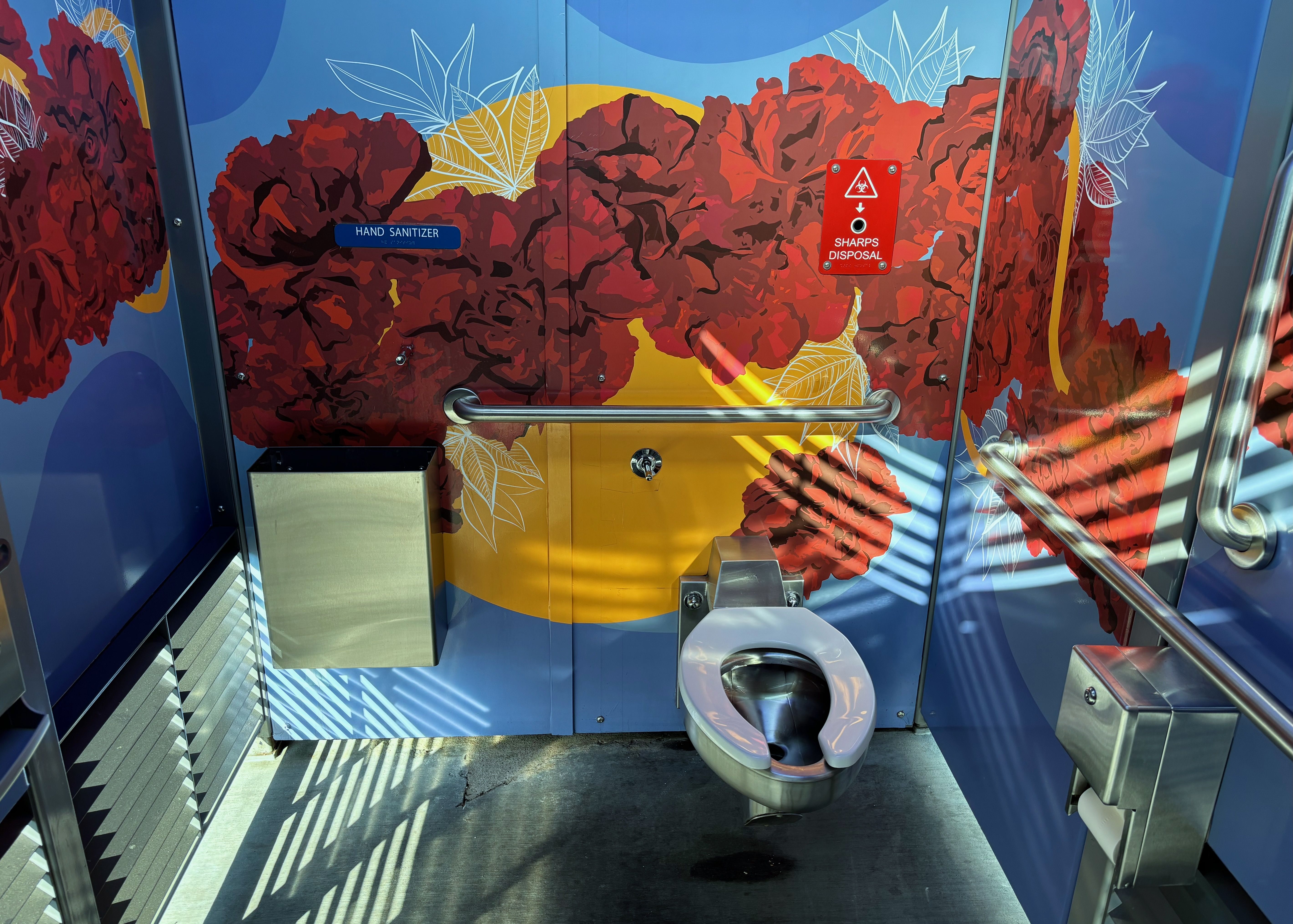 Peek inside downtown Columbus' fancy public restrooms - Axios Columbus