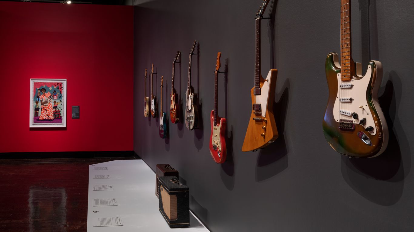 "Storied Strings" at Frist Art Museum includes guitars from Keith ...