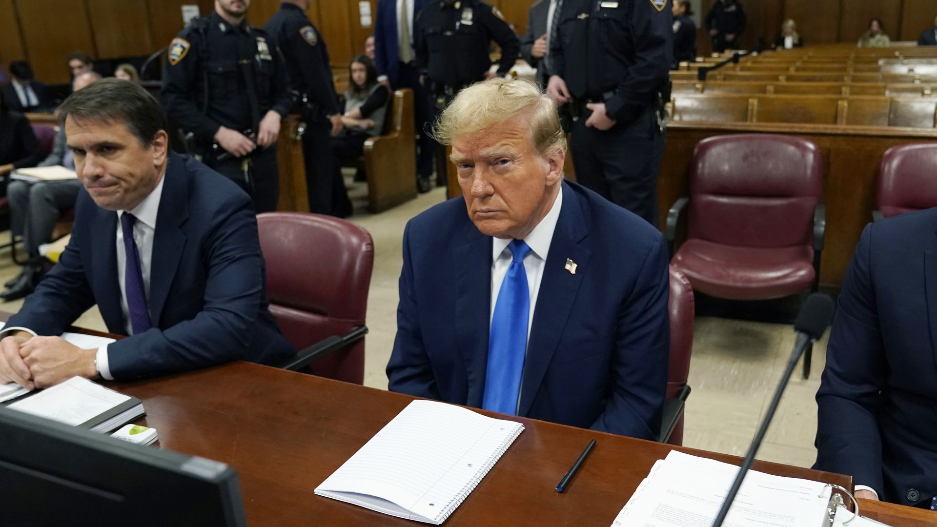 Full Trump jury seated after two members were excused