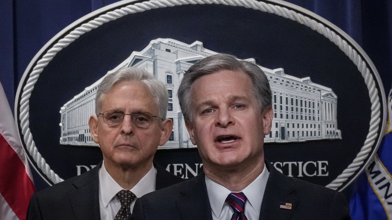 GOP-led panel set to grill top DOJ officials Garland and Wray