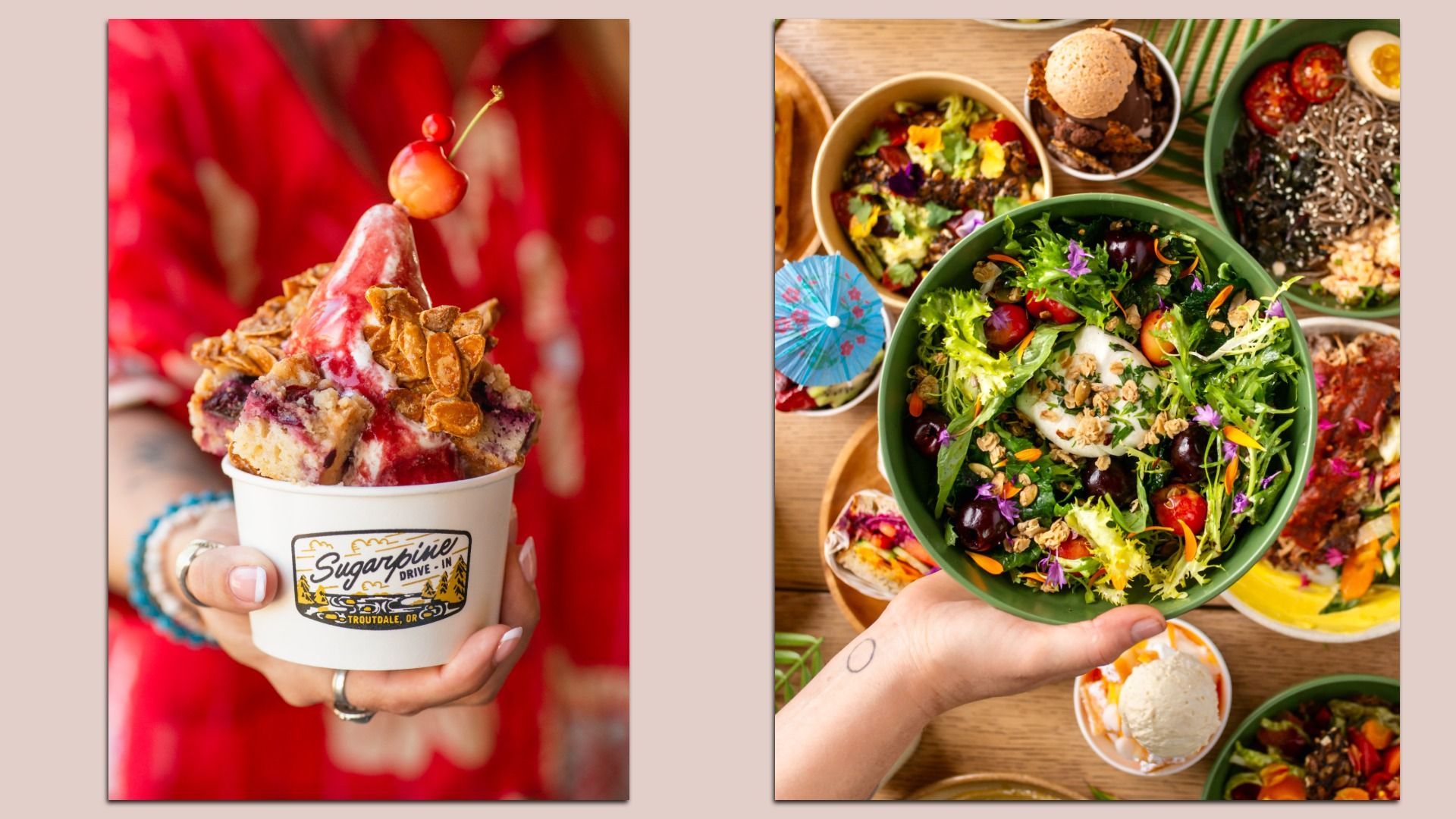 Sugarpine Drive-in debuts cherry-packed summer menu - Axios Portland