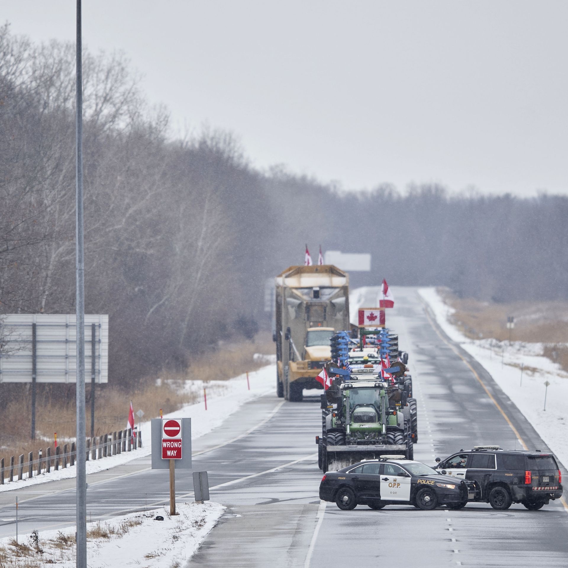 Car Way Border Crossing