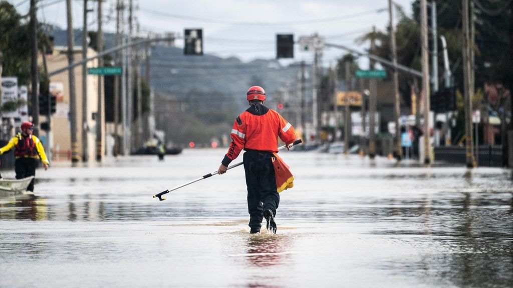 California storm: Latest atmospheric river brings "catastrophic" flood risk