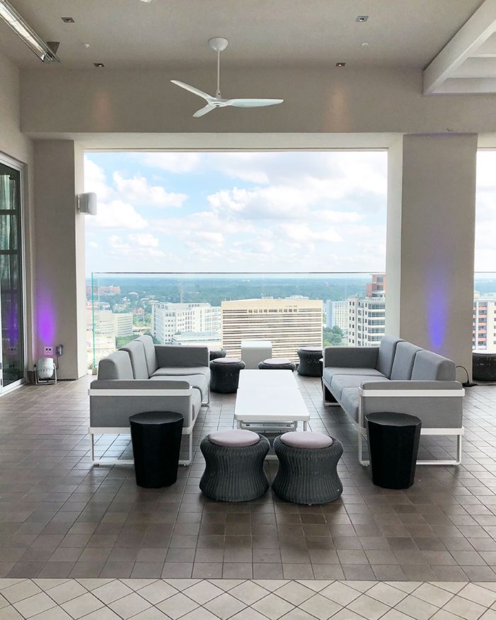 Nuvolé, a swanky rooftop bar and lounge, is now open on the 22nd floor ...