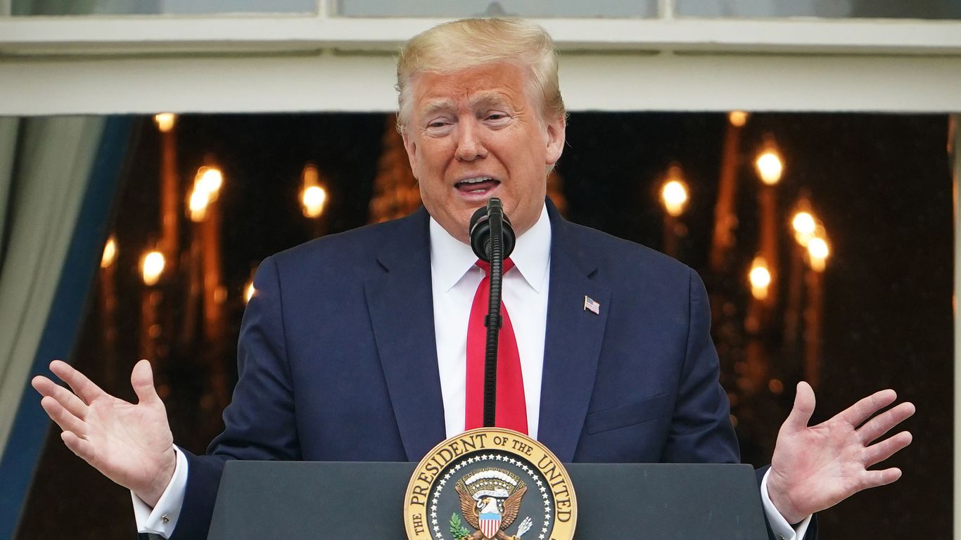 Trump calls for churches to reopen "right now"