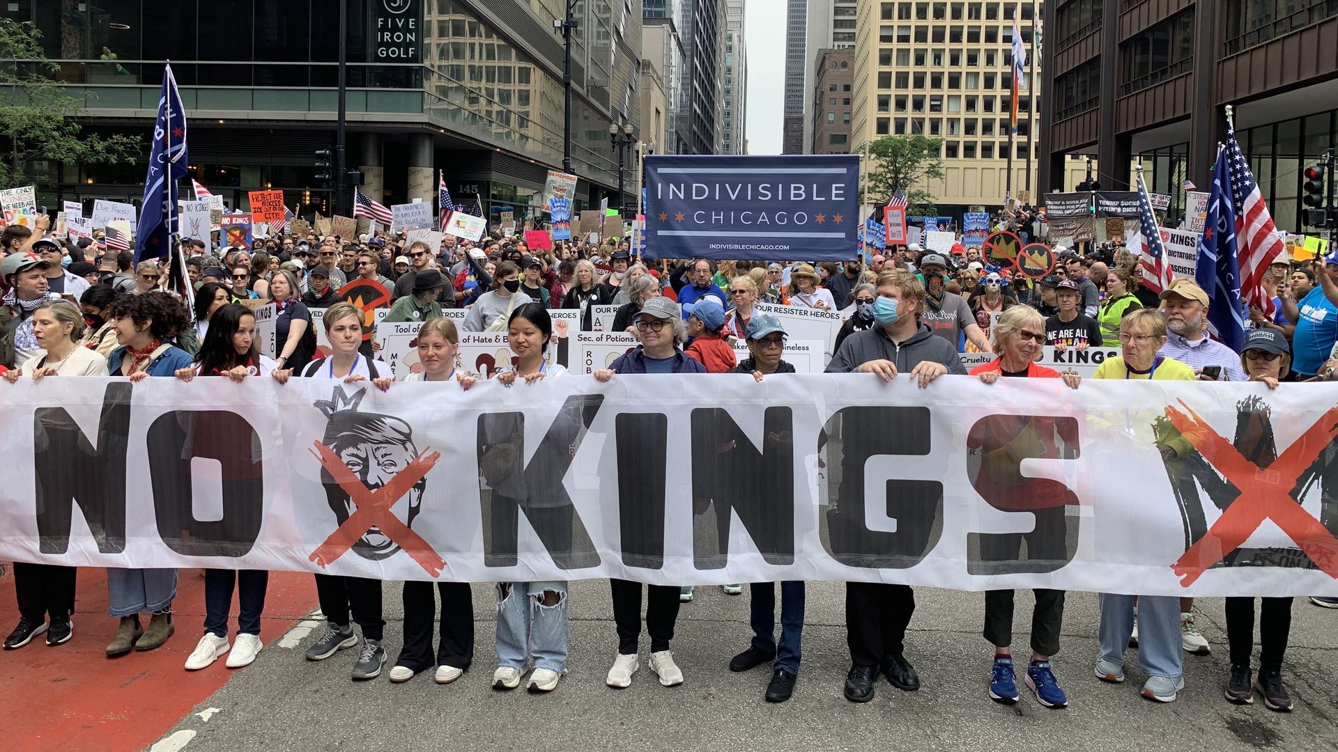 "No Kings" protest in Broadview: What to expect - Axios Chicago
