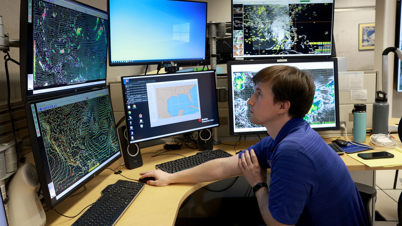 National Weather Service hit by data outage during stormy night