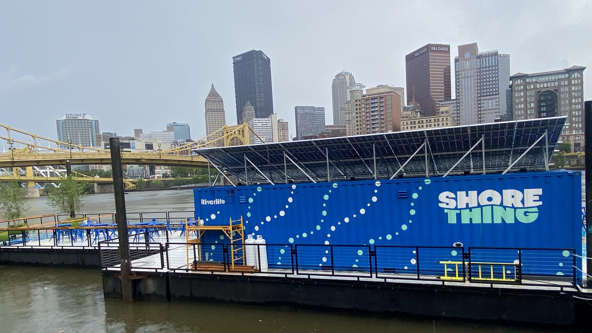 Shore Thing is Pittsburgh's new floating barge venue - Axios Pittsburgh